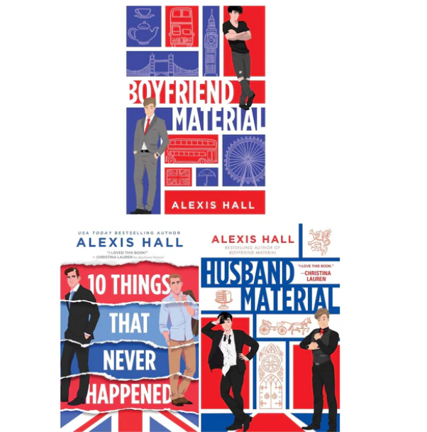 Книга Alexis Hall 3 Books Collection — купити онлайн | Yabooks
